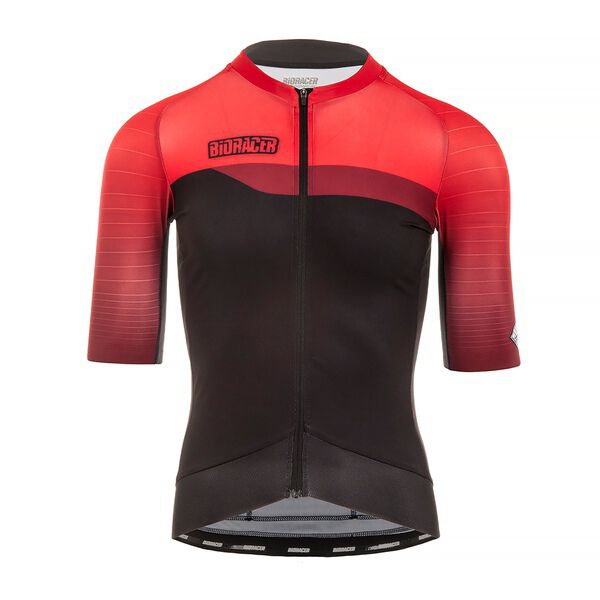 Bioracer Epic Heren wielershirt red lava - Maxipromo.nl